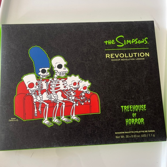 Makeup Revolution | Makeup | Simpsons Eyeshadow Palette Nib Limited ...